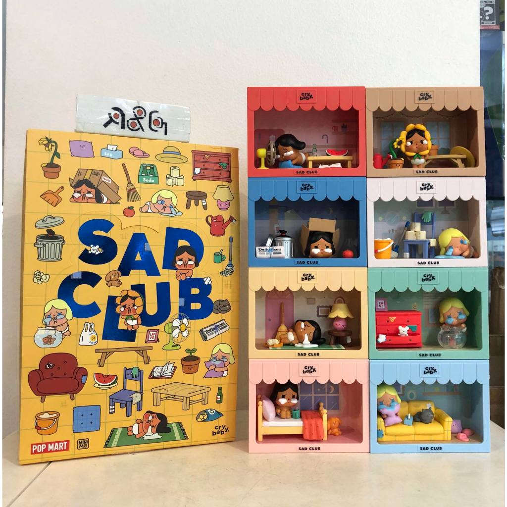 (R&G3) CRYBABY Sad Club Series Figures | Shopee Philippines