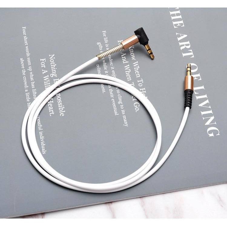 Aesop# 3.5mm Jack Gold Male-Male Aux Audio Cable for Phone | Shopee ...