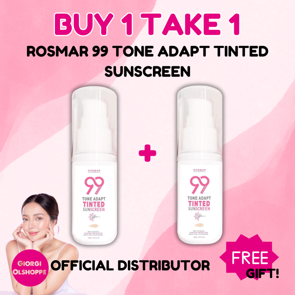 ROSMAR 99 Tone Adapt Sunscreen SPF 50 | 30 ml 99 Pesos Sun Protection Sunblock For All Skin Type ...