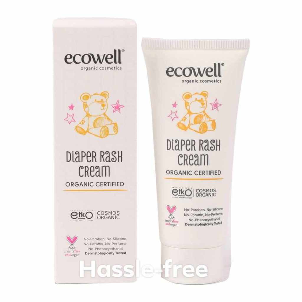 ECOWELL DIAPER RASH CREAM ORGANIC CERTIFIED (110G) MADE IN TURKEY | Shopee Philippines