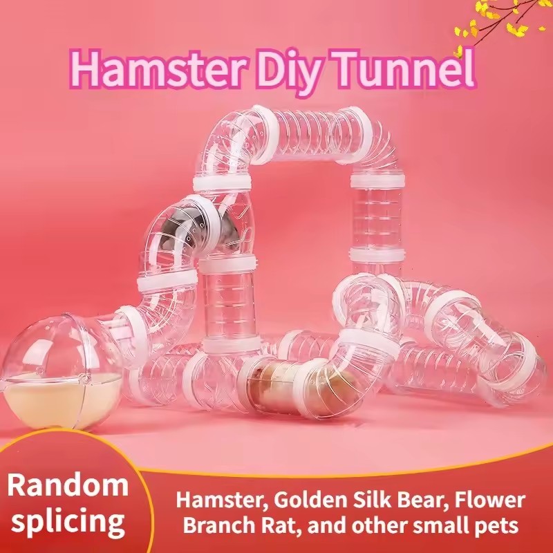 Multifunctional Hamster Tunnel Assembly Pipe Set Retrofit External DIY ...