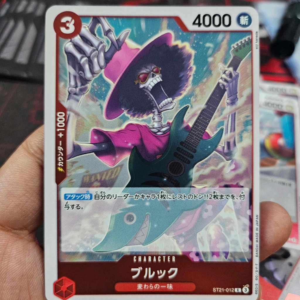 One Piece TCG ST21-012 C Brook [FOILED CARD] | Shopee Philippines