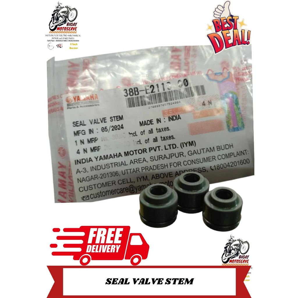 VALVE SEAL FZI,SZV2/V3 (38B-E2119-00) | Shopee Philippines