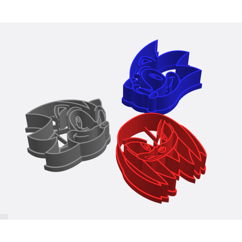 Sonic Black / Knuckles / Sonic Cookie Cutter | Shopee Philippines