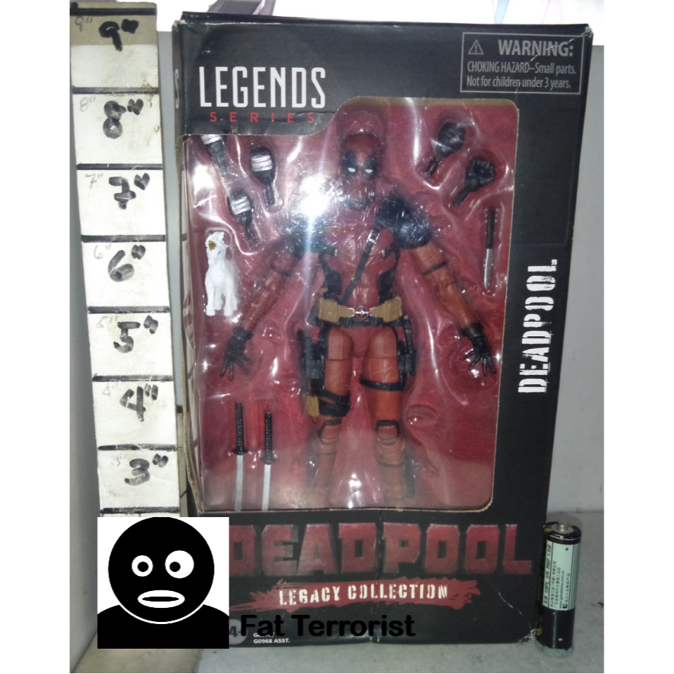 FT ML Marvel Legends Deadpool Legacy Bootleg MISB 1:12 6" | Shopee ...