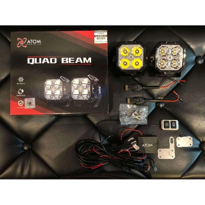ATOM Premium LED QUAD BEAM 85W | Shopee Philippines