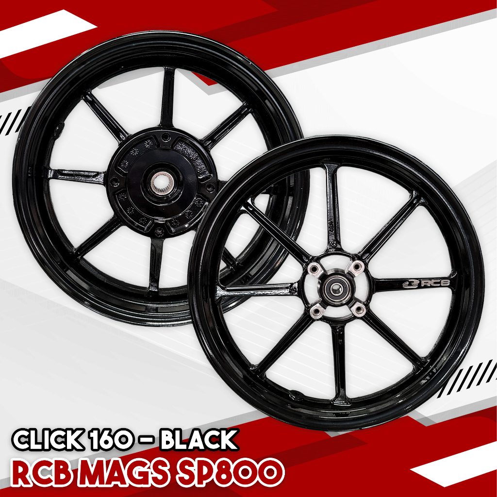 RCB MAGS SP800 FOR CLICK BLACK/WHITE/BRONZE | Shopee Philippines