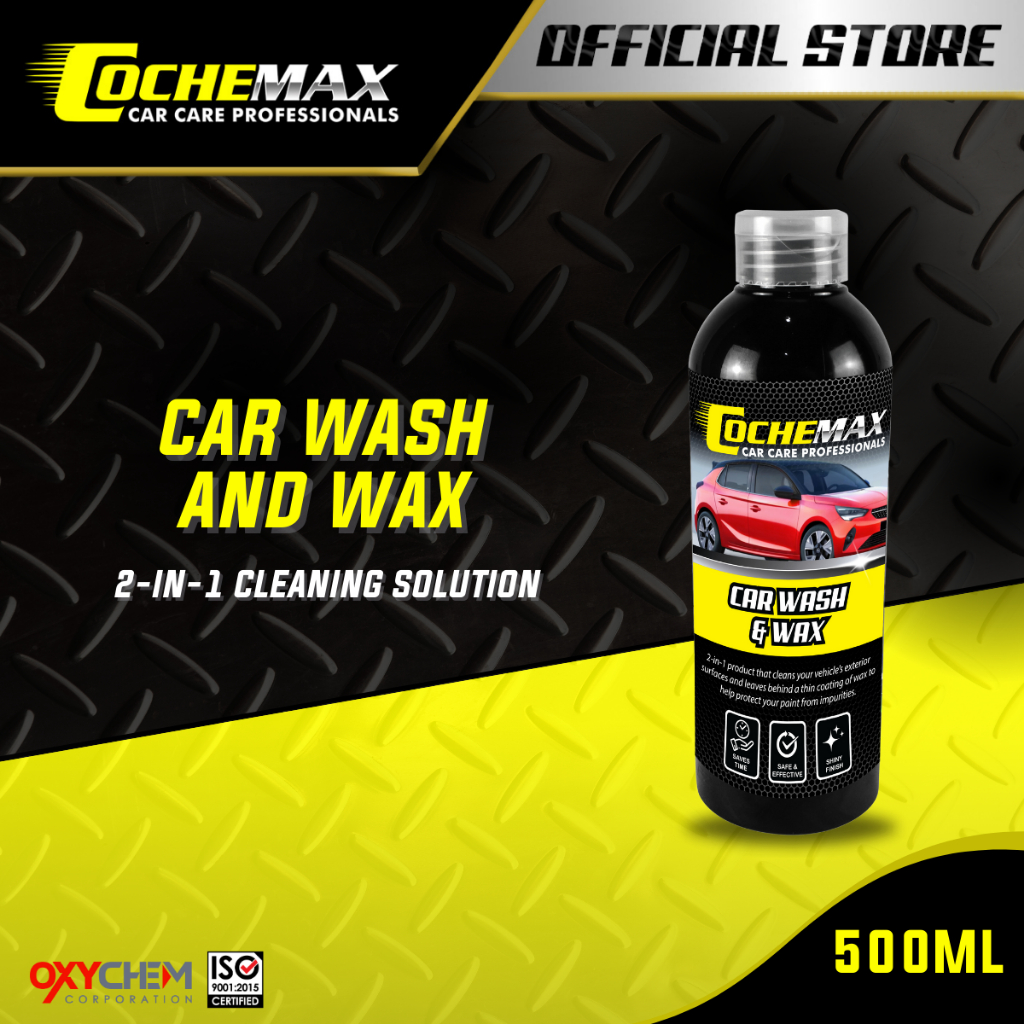Cochemax Car Wash & Wax 500mL | Shopee Philippines