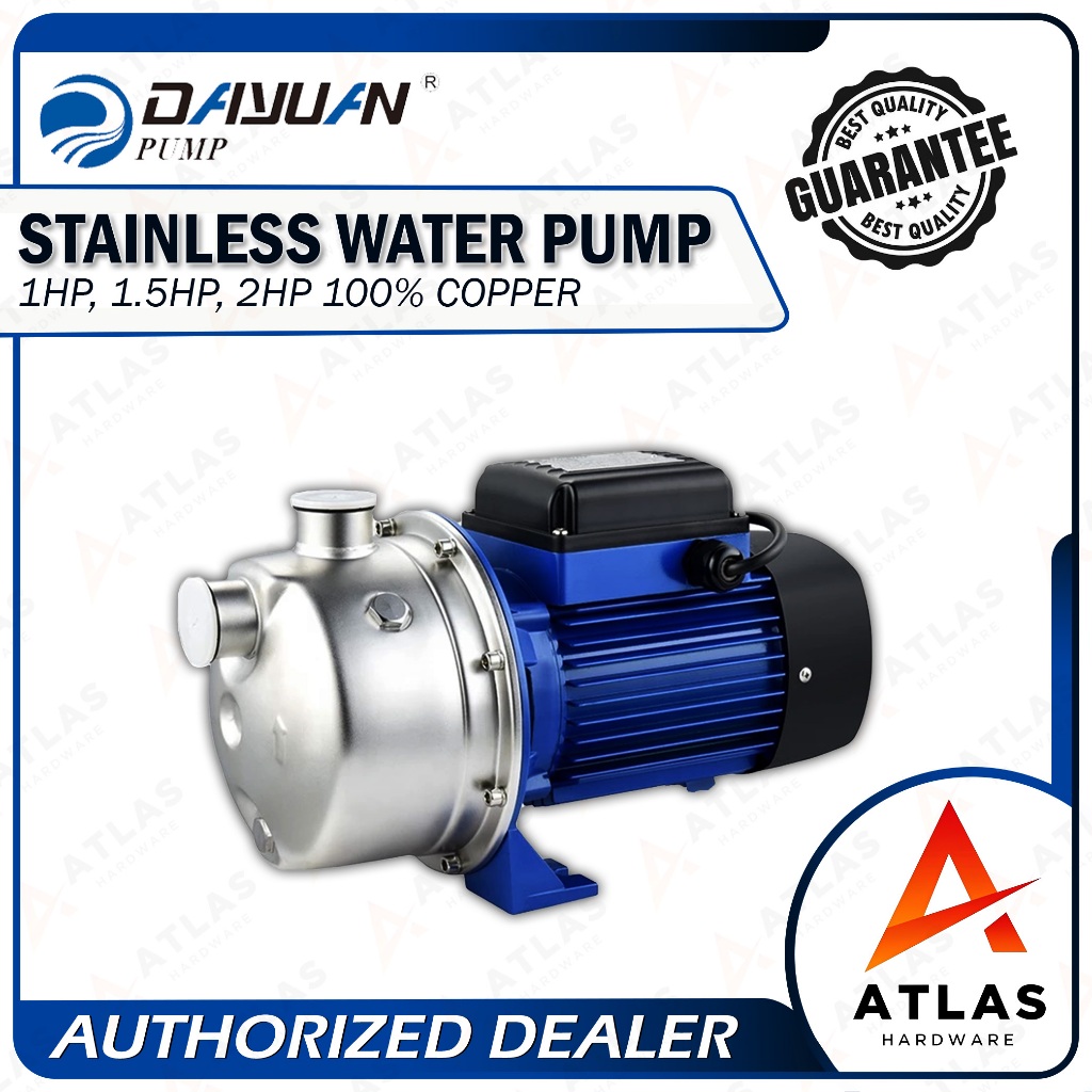 Dayuan Stainless Water Pump 1HP | 1.5HP | 2HP | Shopee Philippines