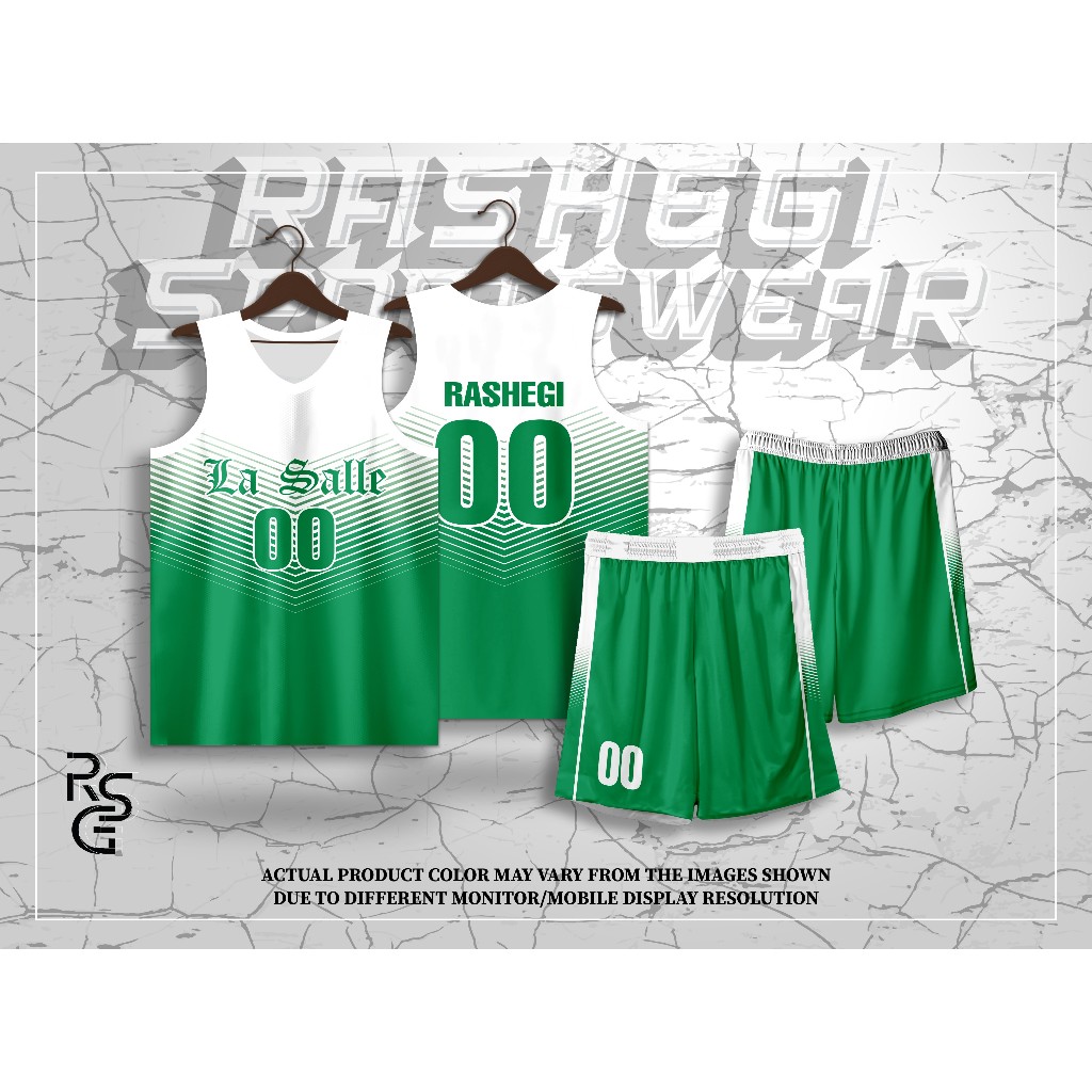 2023 Customized Jersey Full Sublimation UAAP La Salle Jersey | Shopee ...