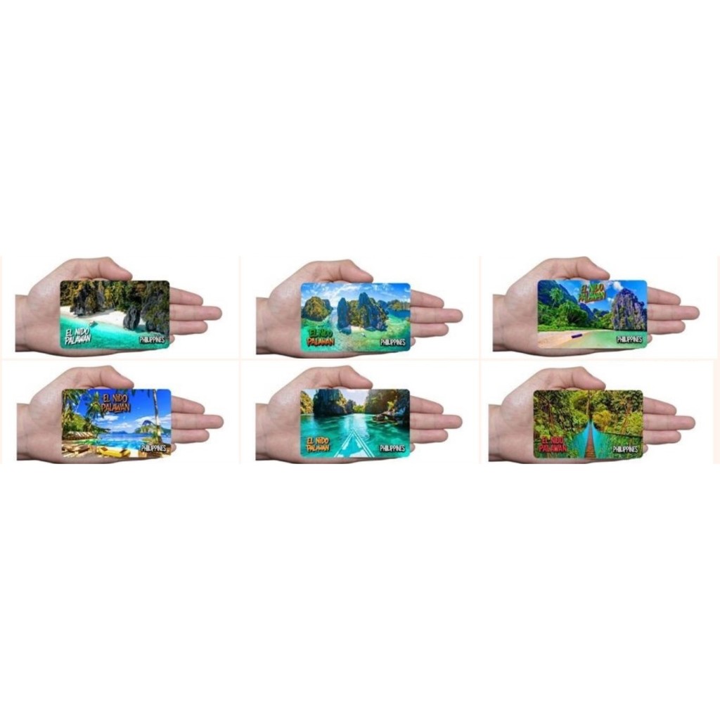 NEW LOCAL EL NIDO PALAWAN RUBBER REF MAGNET SOUVENIR | Shopee Philippines