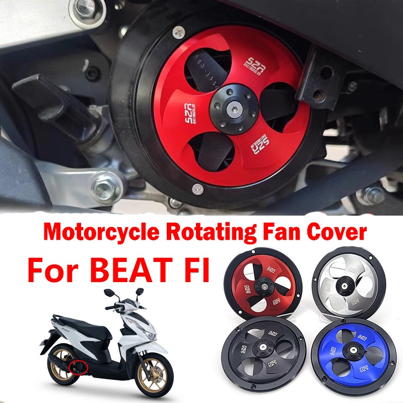 For Honda BEAT FI V1 V2 V3 CNC Aluminum Alloy Rotating Fan Cover ...