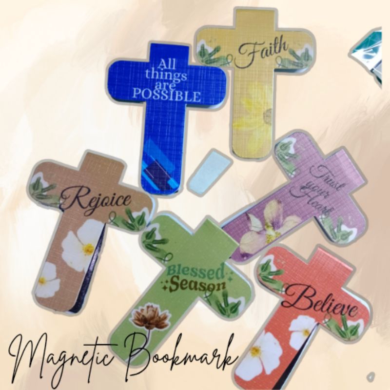 Magnetic Bookmark ( Cross Design ) | Shopee Philippines