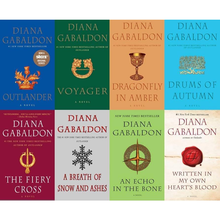 The Outlander Series 8-Book Bundle | Shopee Philippines