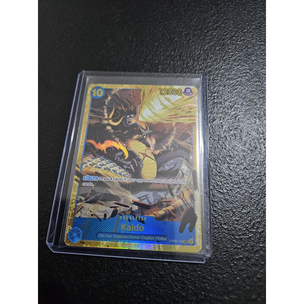 OP05-118(PRB-01) SEC Kaido Secret Rare Premium Booster (English) | Shopee Philippines