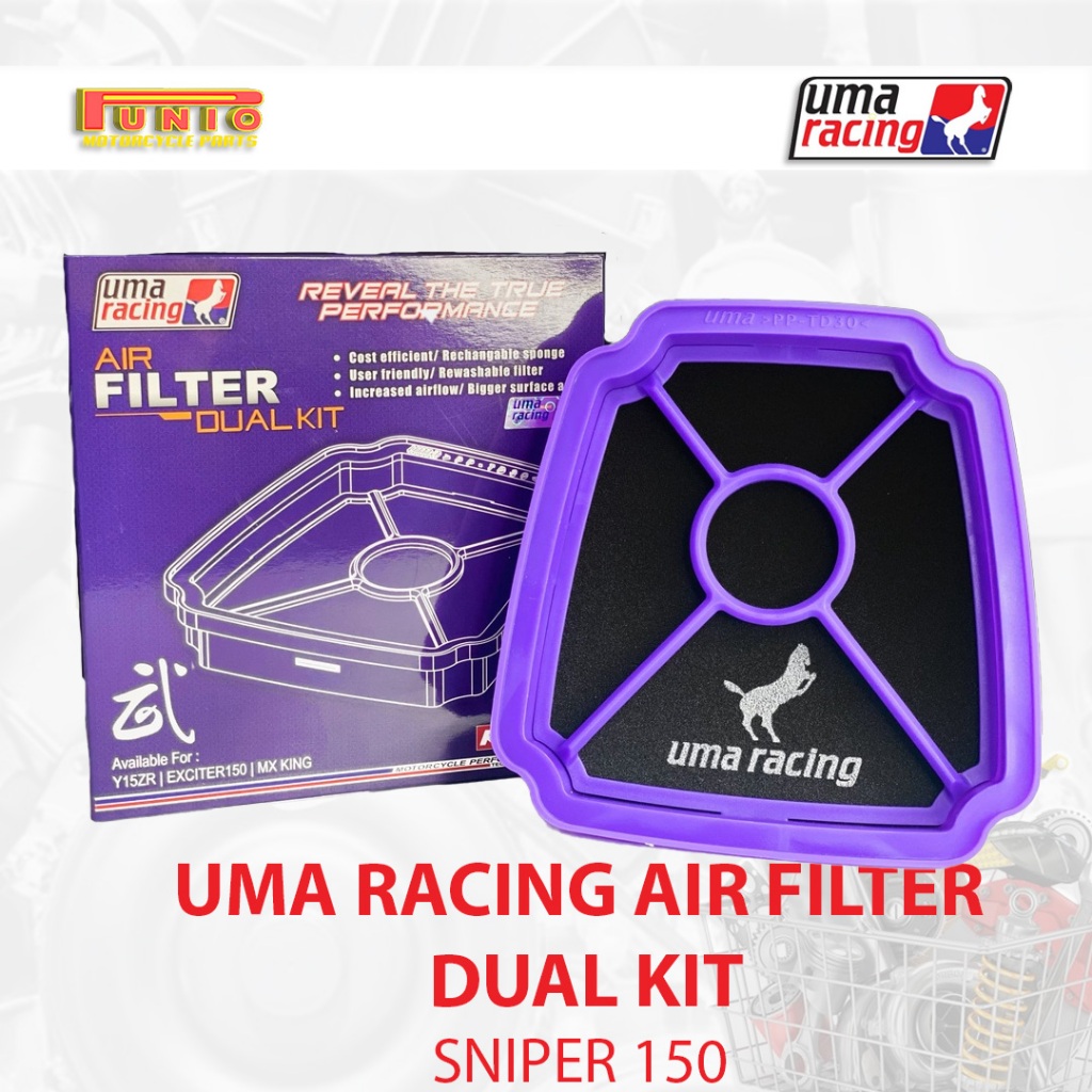 NEW! UMA Racing Air Filter Kit for Sniper 150/Sniper 155/Sniper135 ...