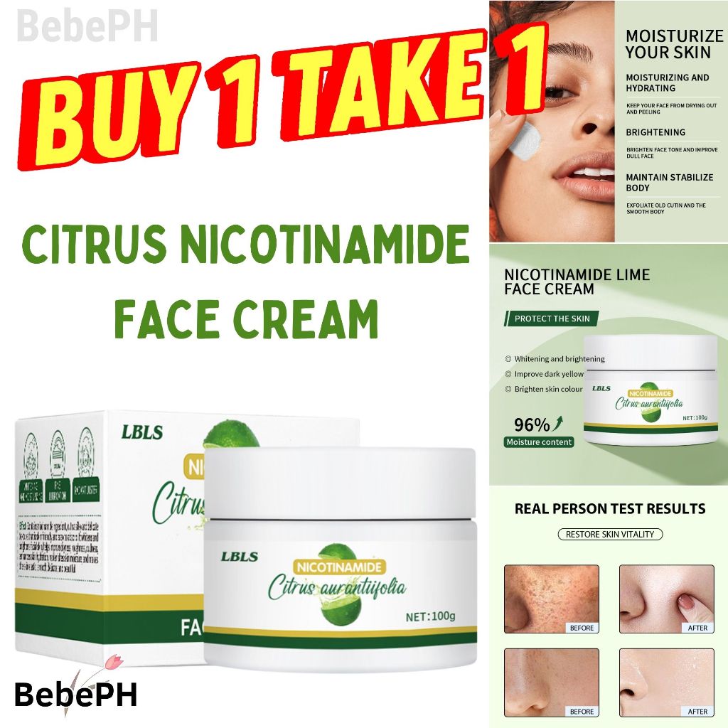 Bebe.ph LBLS Citrus Niacinamide Nicotinamide Lime Face Cream Whitening ...