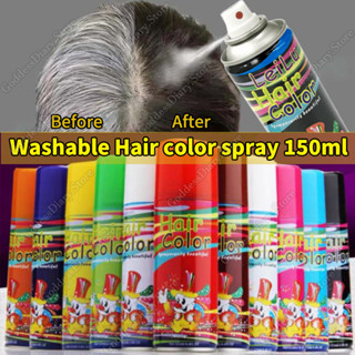 150ml Washable Hair Color Spray /hair dye /hair color spray/temporary ...