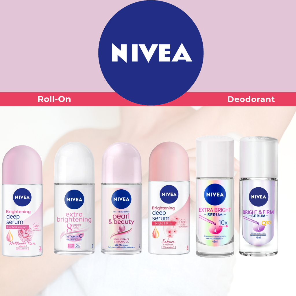 Nivea Anti Perspirant Roll On | Shopee Philippines