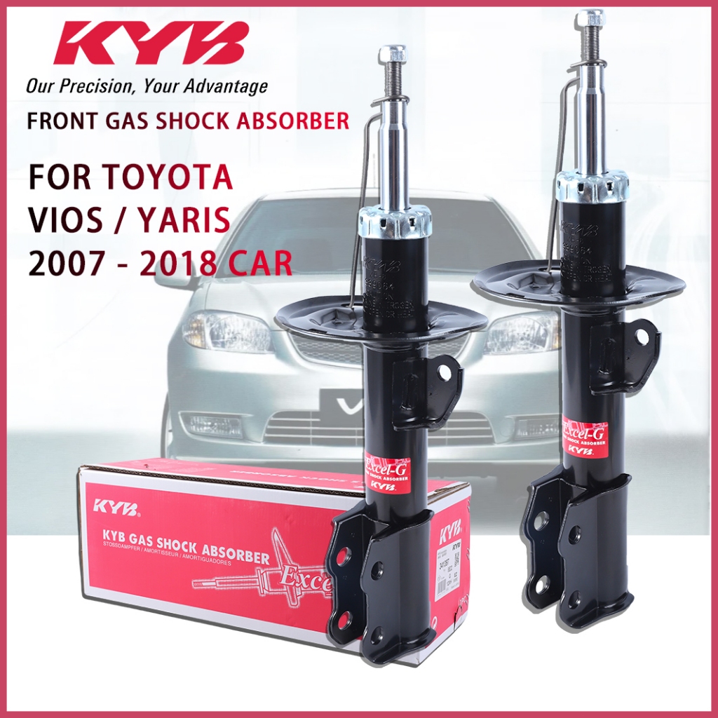 KYB Front Gas Shock Absorber For Toyota Vios/Yaris 2007-2018（339064/ ...
