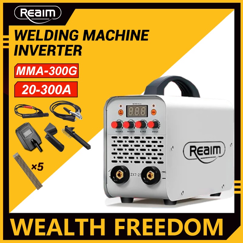 REAIM Welding Machine Inverter MMA300 ARC Portable Handheld IGBT MMA ...
