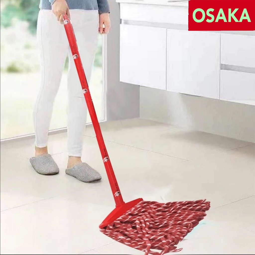Japan Osaka Cleaning Floor Mop Master Round Head Absorbent Mop Ultra ...