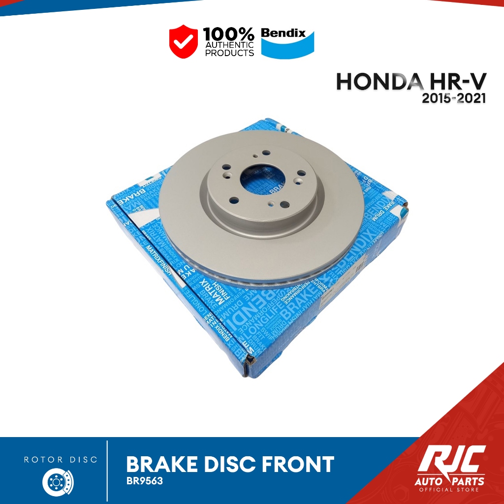 BENDIX ROTOR DISC HONDA HRV FRONT 2015-2022 BR9563 HRV 1pc | Shopee Philippines