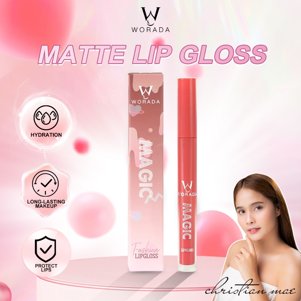 WORADA Liquid Lipstick Soft Matte VE Moisturising Long Lasting Liptint ...