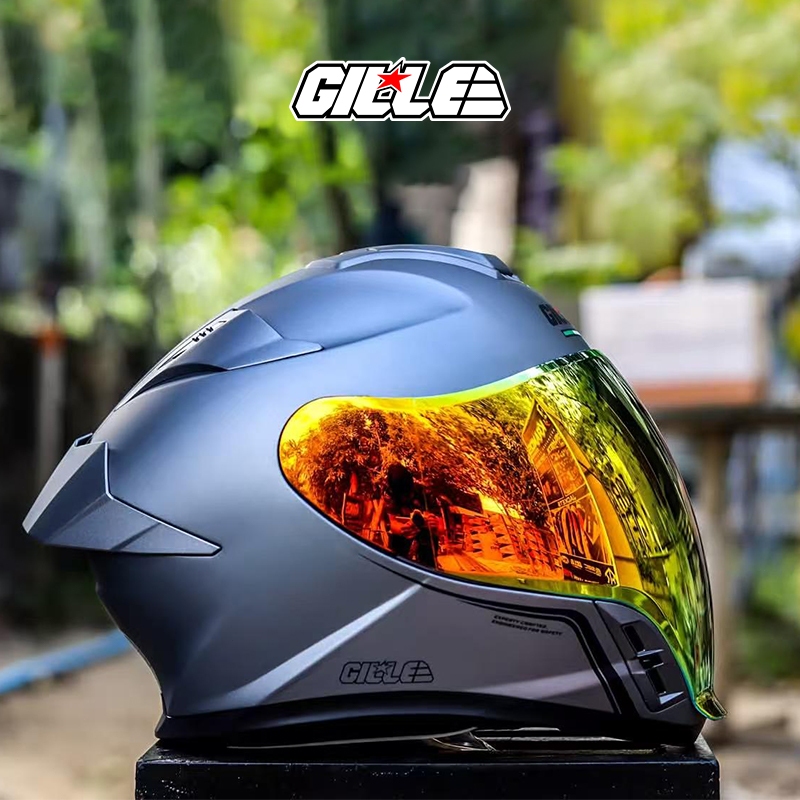 GILLE Official A5009 PHOENINX Drink Smoke Modular Helmet Full Face Open ...