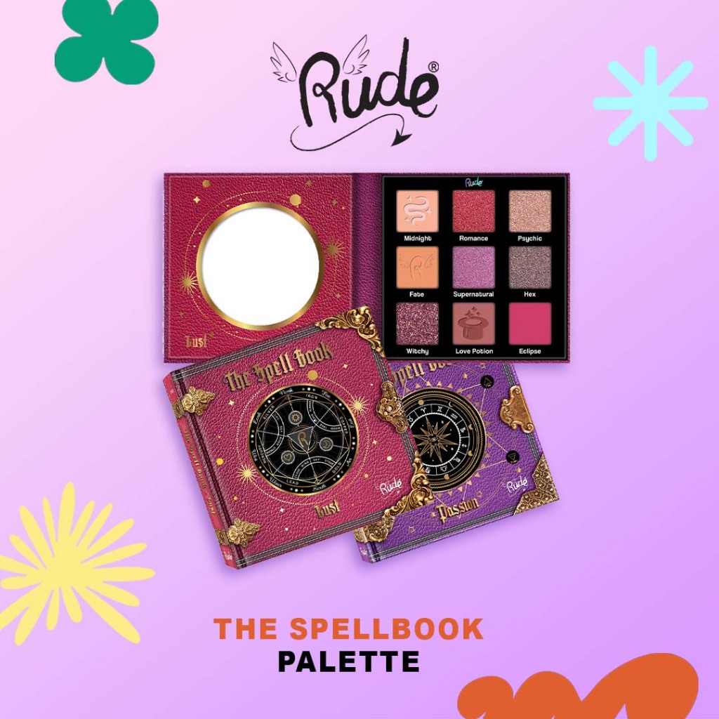 Rude The Spell Book Palette | Shopee Philippines