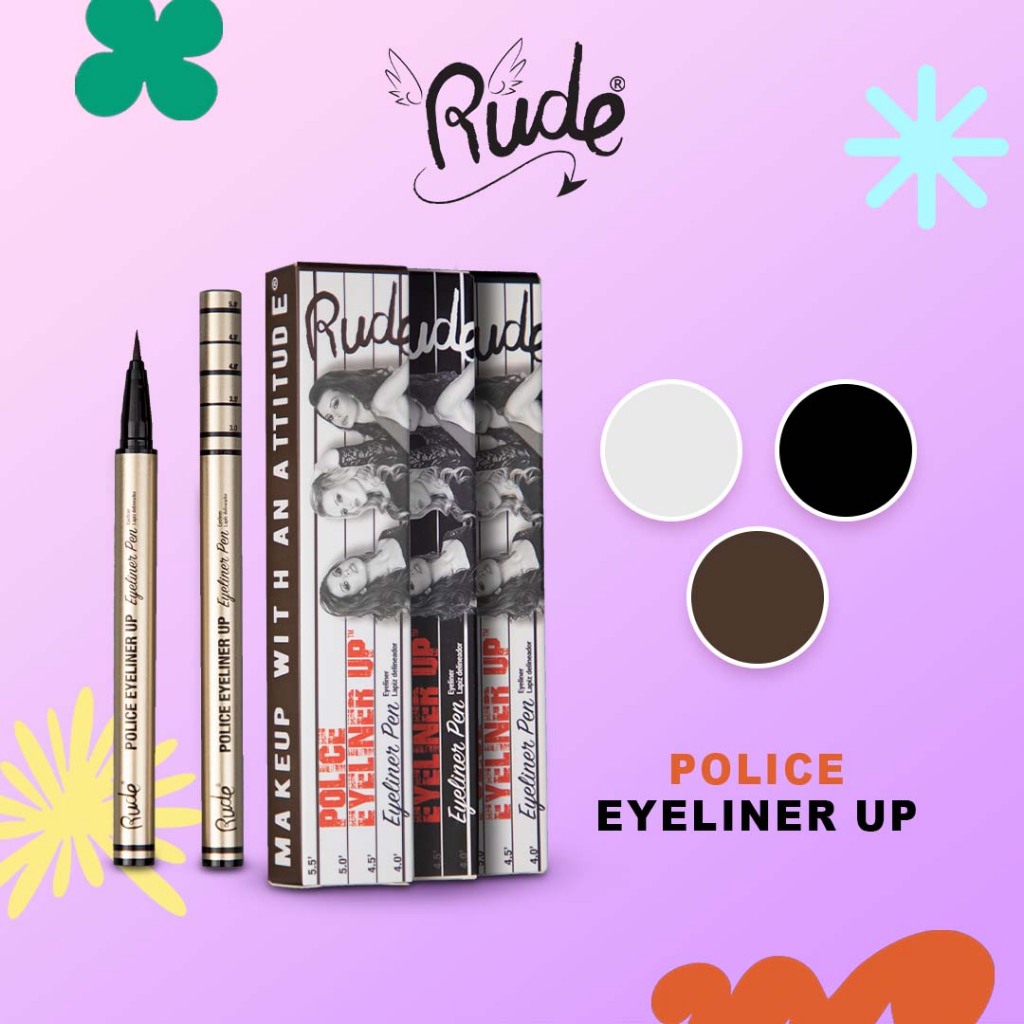 Rude Police Eyeliner Up Eyeliner Pen | Shopee Philippines