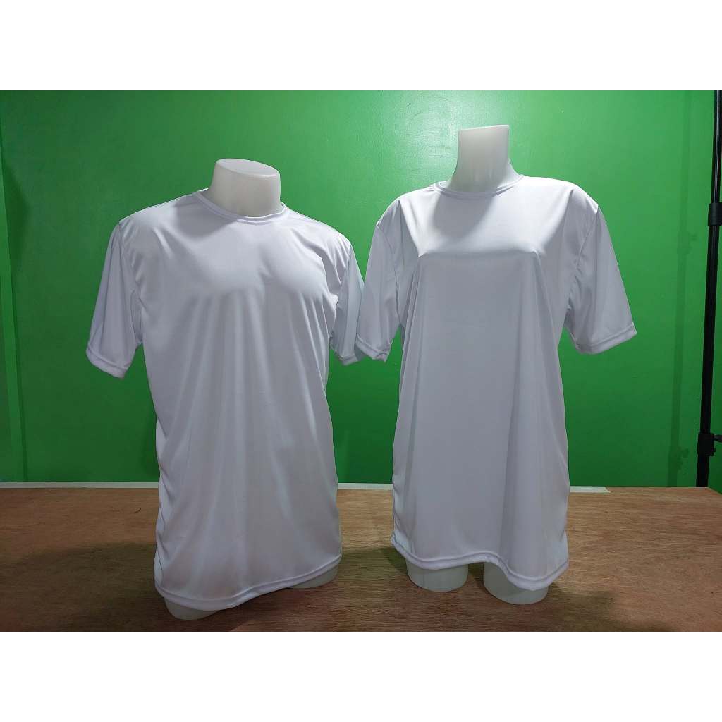 ACTIVE DRI (PLAIN WHITE TSHIRT) | Shopee Philippines