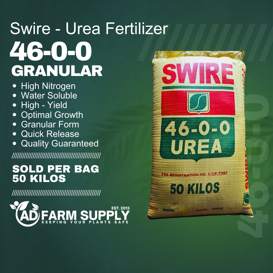 UREA FERTILIZER 46-0-0 SWIRE - (SOLD PER BAG) - 50 Kilos | Shopee Philippines