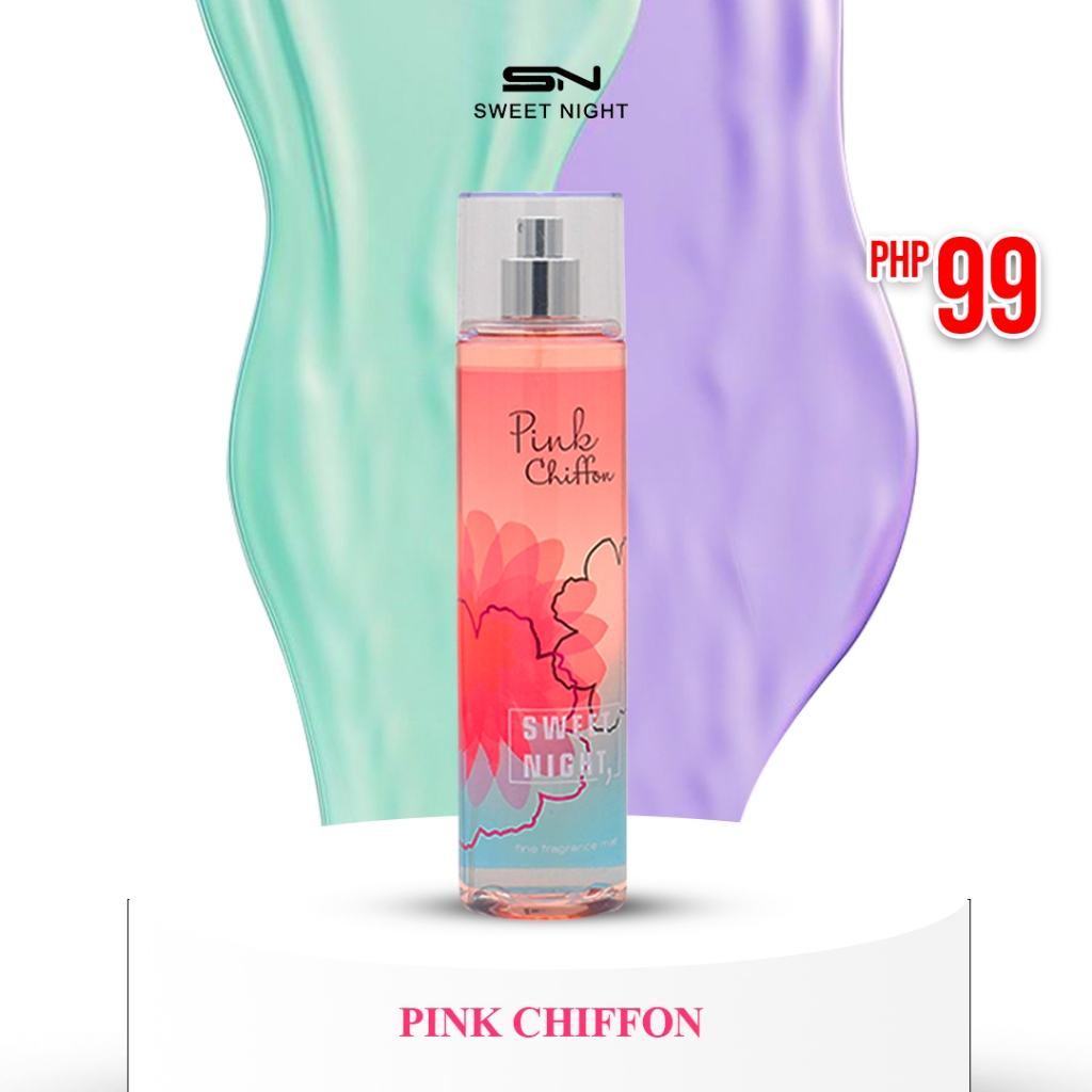 Sweet Night Pink Chiffon Fine Fragrance Mist 236ml | Shopee Philippines