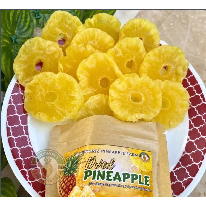 Bukidnon's DRIED PINEAPPLE 80g | Shopee Philippines