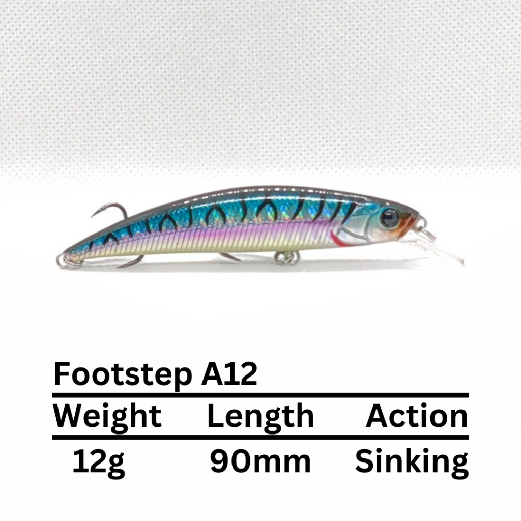 Footstep Angler Signature Minnow Lures 6g & 12g | Shopee Philippines