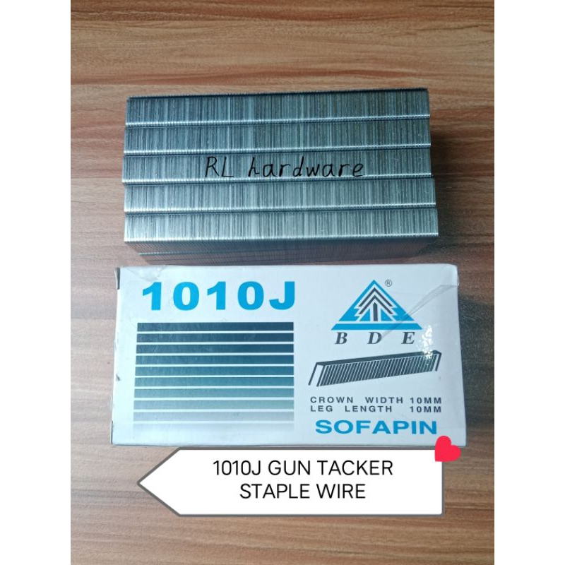 BDE 1010J Gun Tacker Staple Wire | Shopee Philippines