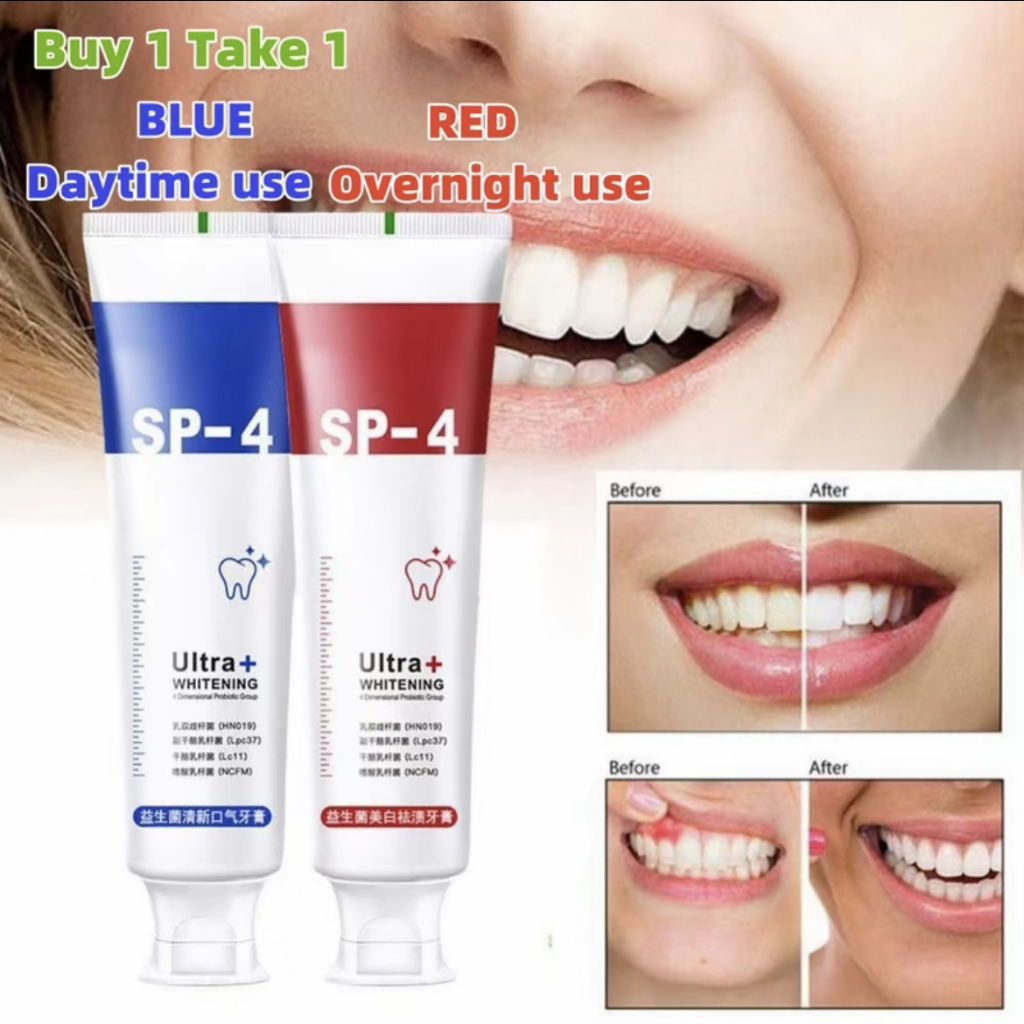 Probiotic Caries Toothpaste SP-4 Teeth Whitening Plaque Remove Decay ...