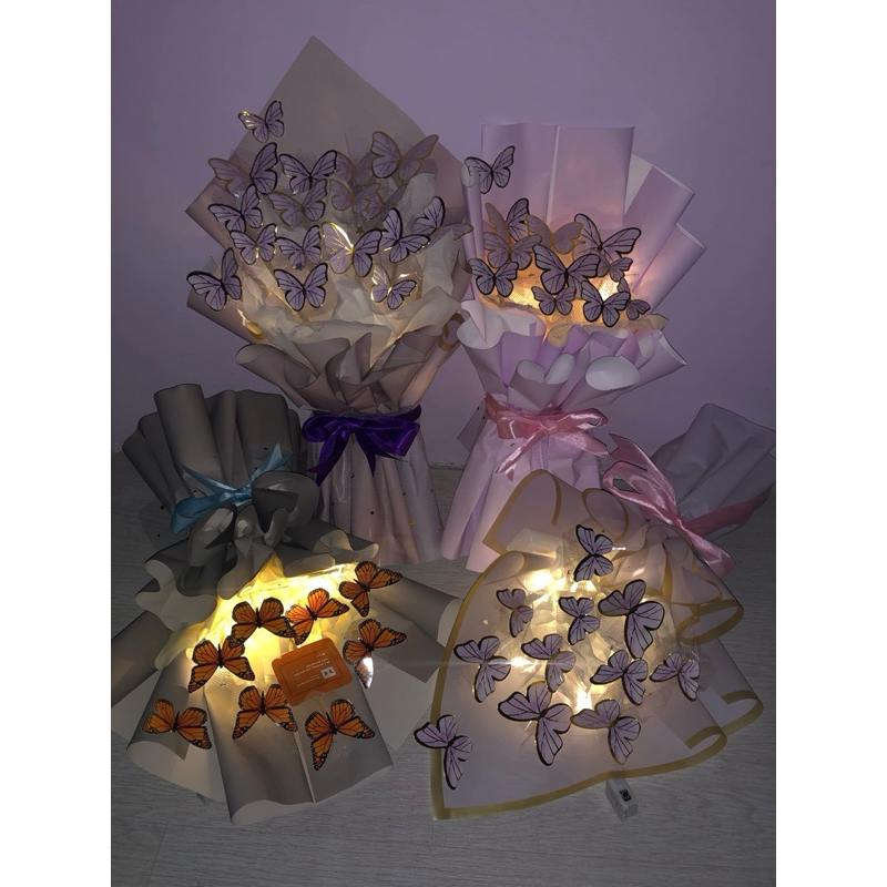 Butterfly bouquet(6pcs) | Shopee Philippines