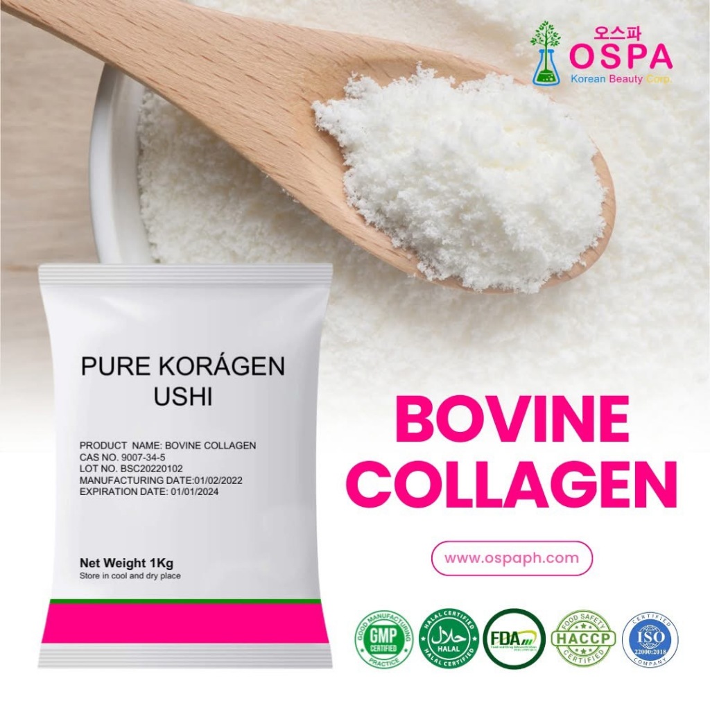 PURE KORÁGEN USHI® BOVINE COLLAGEN Approve by FDA & IPO Registered 500g & 1,000g | Shopee ...