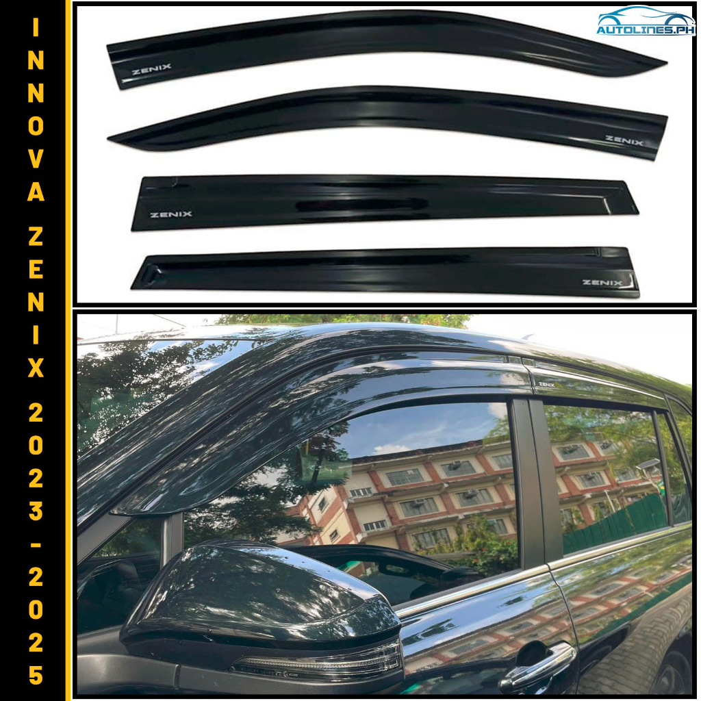 TOYOTA INNOVA ZENIX 2023 - 2025 RAIN VISOR (2023 2024 2025) | Shopee ...