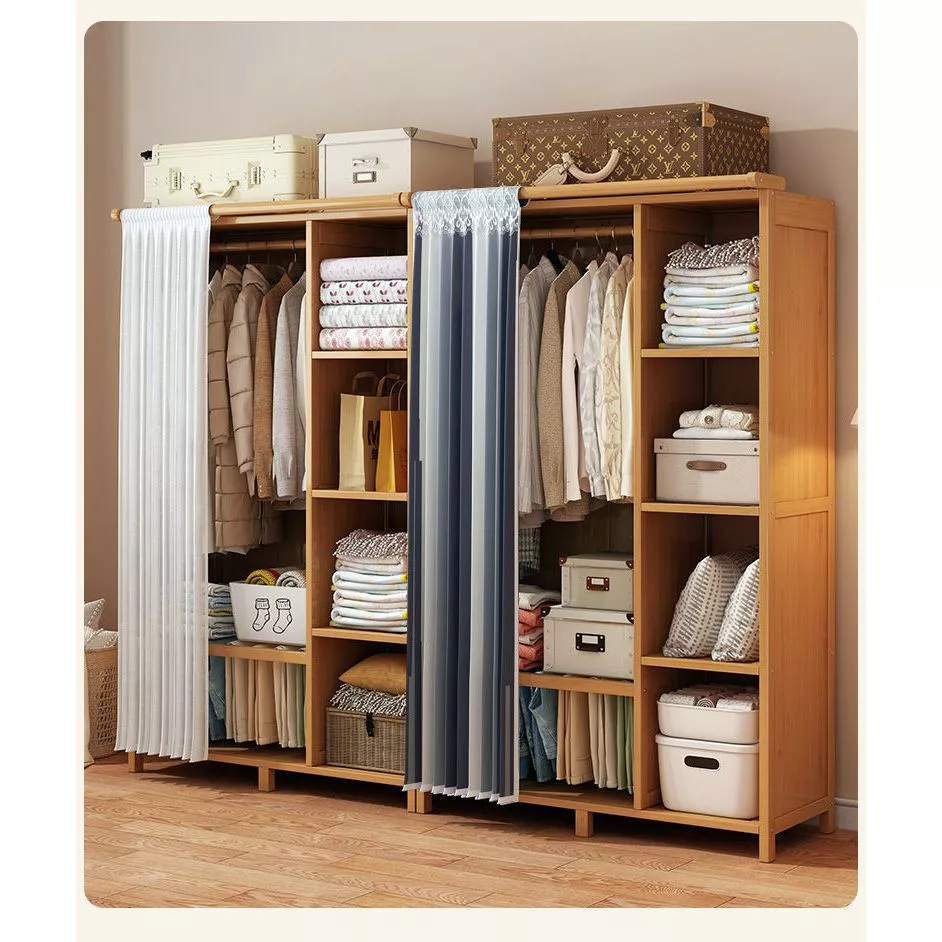 MC&HOME Cabinet For Clothes Wardrobe Small Home Bedroom Simple Modern ...