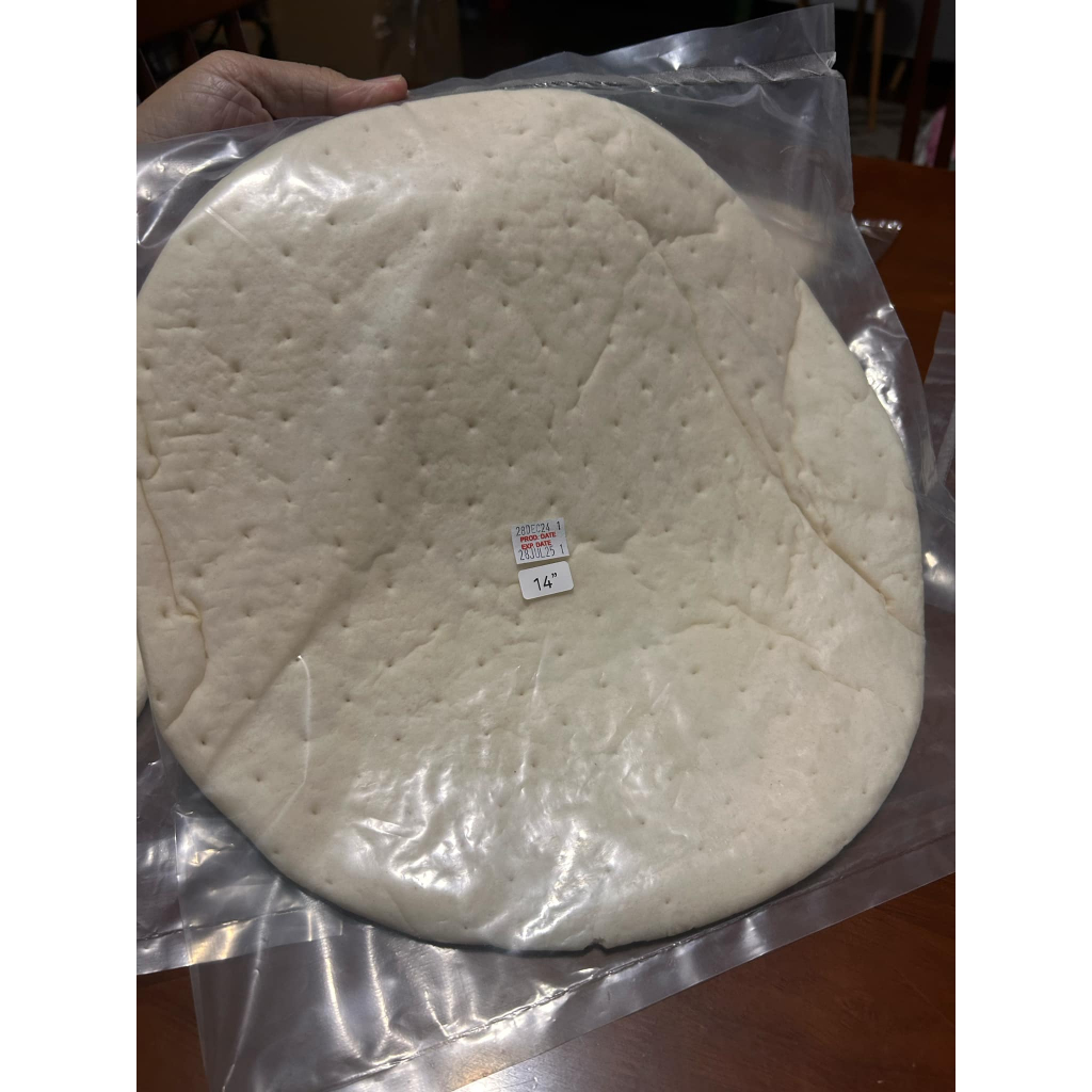 PIZZA CRUST - 14 inches Bread Flour Pizza Crust - 10 pc per pack ...