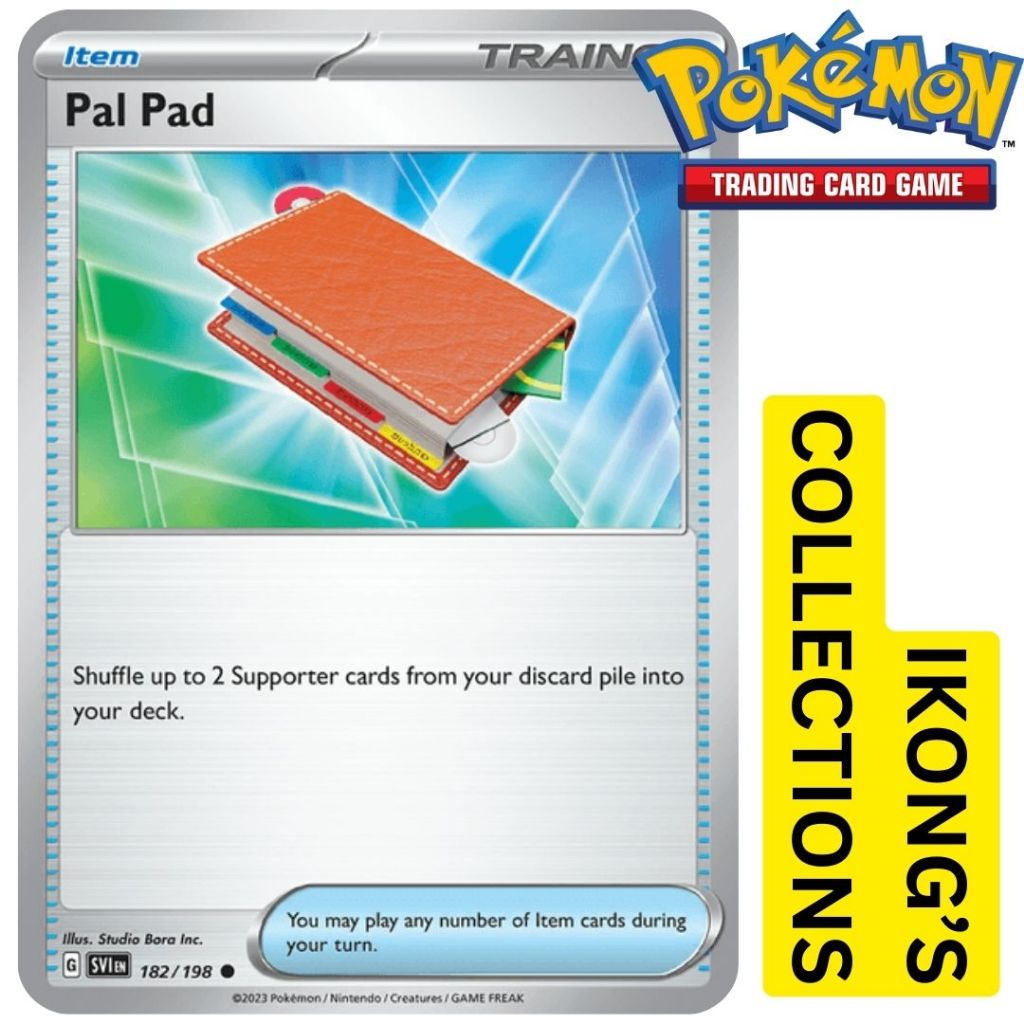 Pal Pad - 182/198 - Common Scarlet & Violet (Base Set) - Playable ...