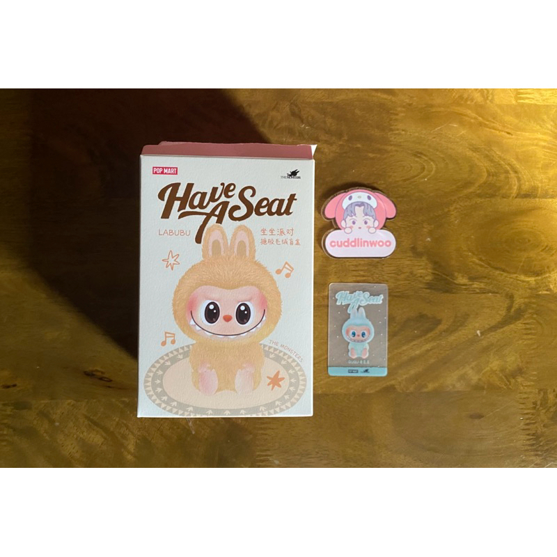 [ORIGINAL/AUTHENTIC] POPMART THE MONSTERS LABUBU HAVE A SEAT VER 2 QUQU YELLOW BLINK BOX ...
