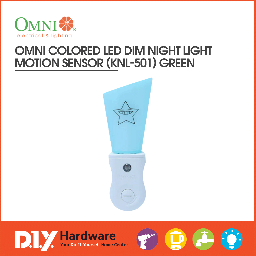 Omni Colored LED Dim Night Light KNL-501 (Motion Sensor) | Shopee ...