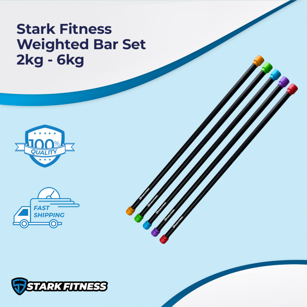 Stark Fitness Rhythm Bar (Weighted Bar) | Shopee Philippines