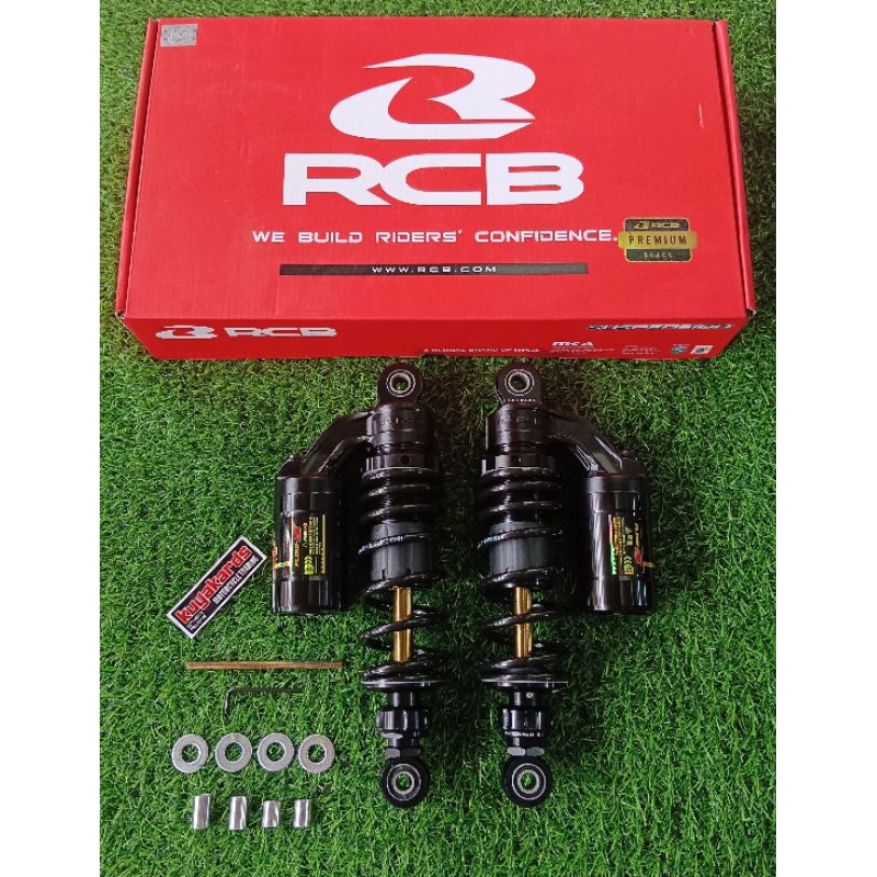 RCB FLOW-S 275MM REAR SUSPENSION (PREMIUM BLACK) ALL VEGA/YAMAHA SIGHT ...