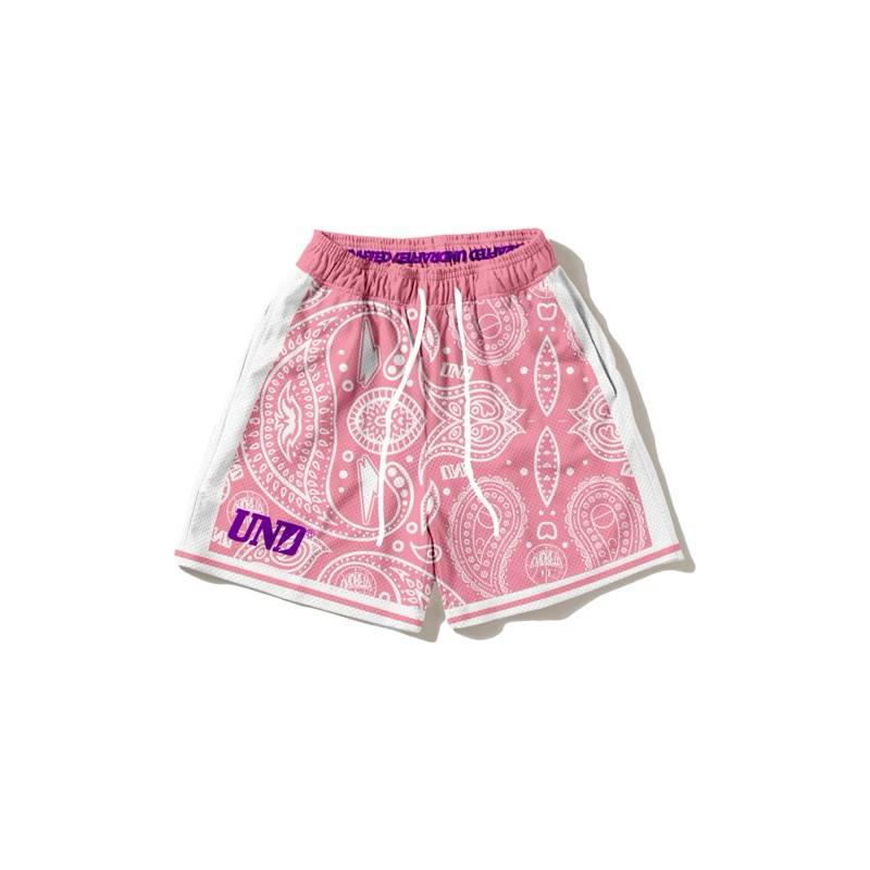 UNDRAFTED “BANDANA V2 ROSE” MESH SHORT | Shopee Philippines