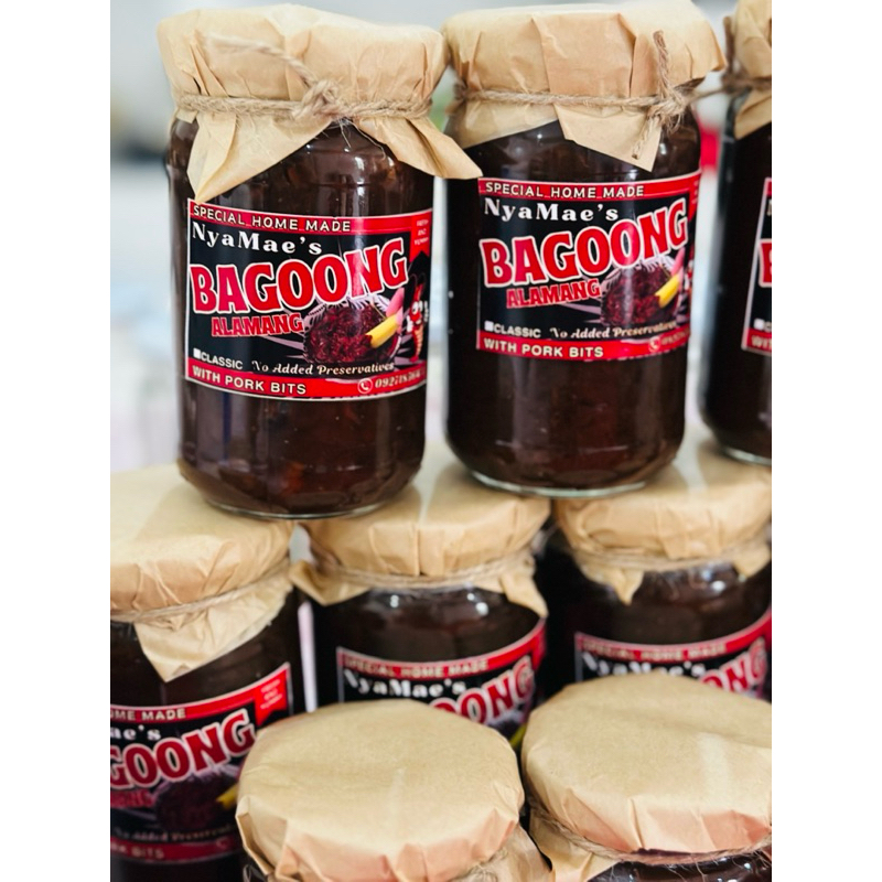 NyaMae’s Homemade Bagoong Alamang with Bagnet | Shopee Philippines
